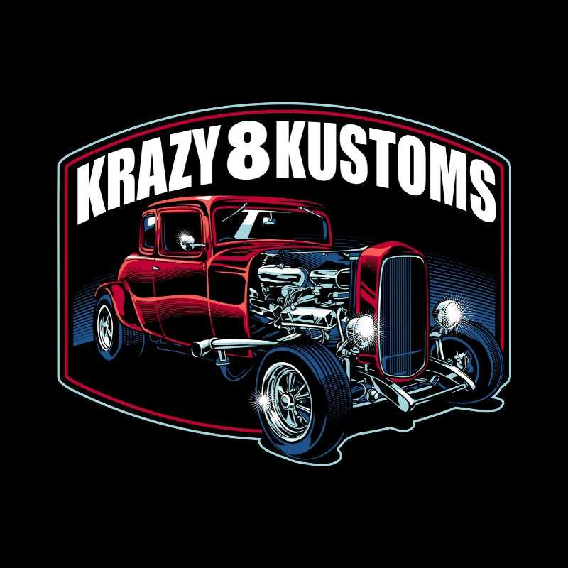 Krazy 8 Kustoms Coupe...Red – Gearheadforlife